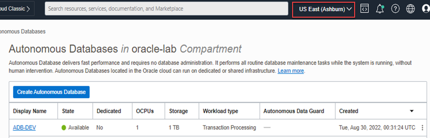 How To Create Cross Region Autonomous Database Clone The Techie Wizard